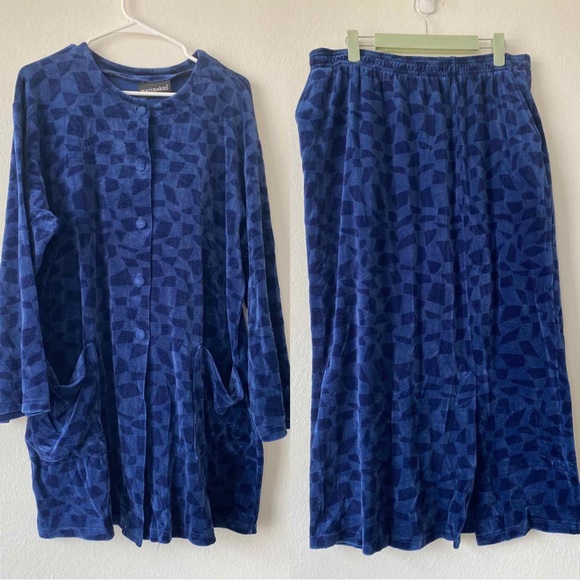 Marimekko | Jackets & Coats | Marimekko Vintage Velvet Patterned Trippy ...